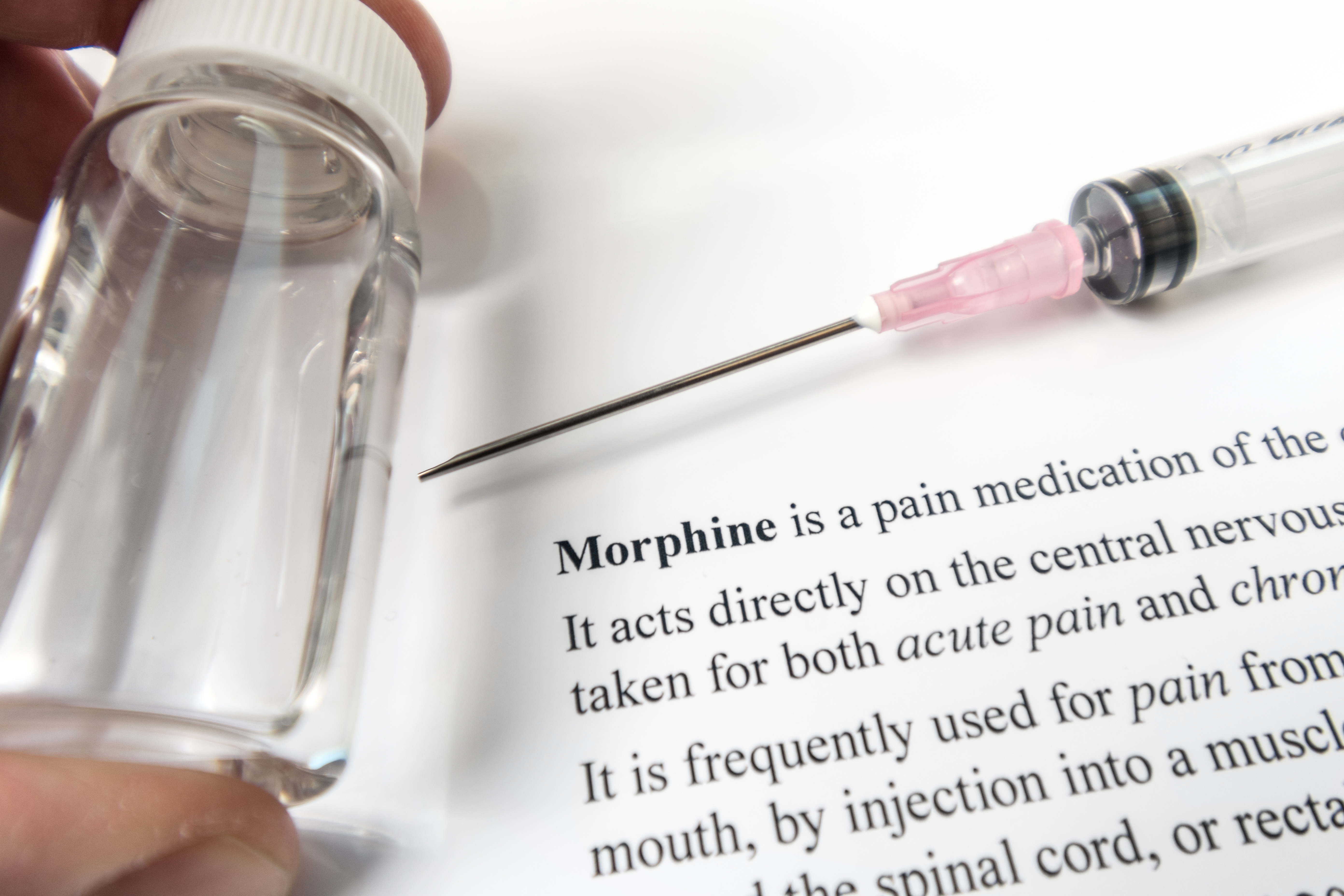 Morphine Injection Needle