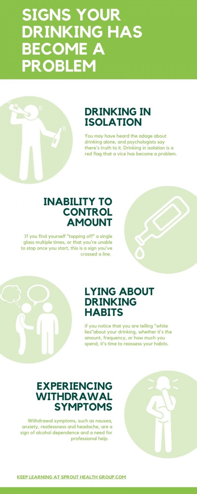 Am I an Alcoholic? Signs of Problem Drinking | Sprout Health Group